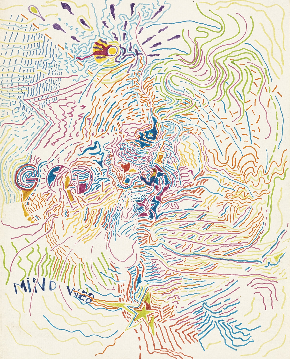 Paul Sharits | Mind Web (1965) | MutualArt