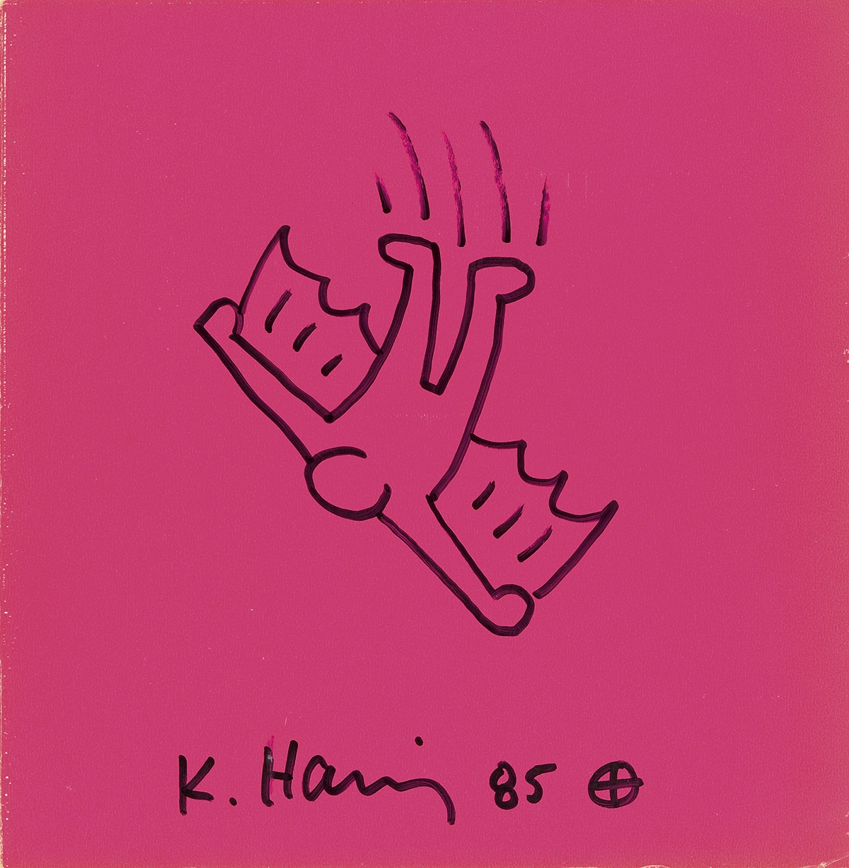 Keith Haring | Batman (1982) | MutualArt