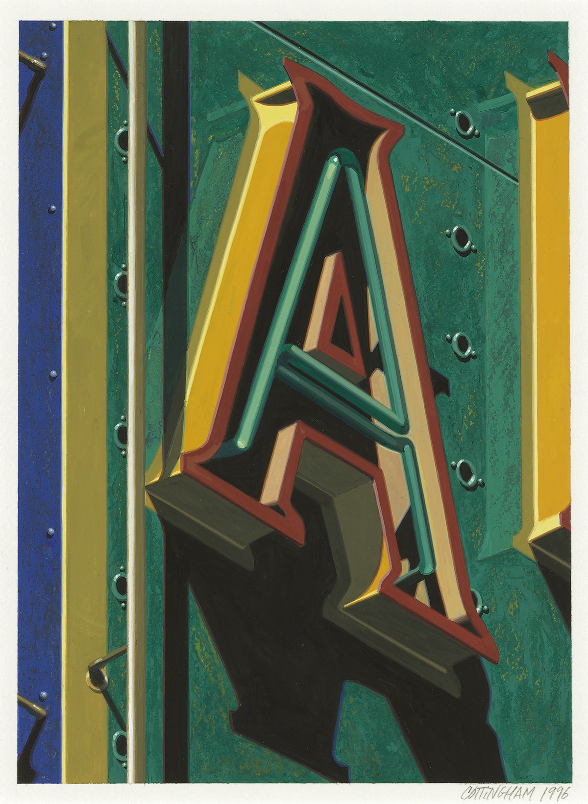 Robert Cottingham | Art | MutualArt