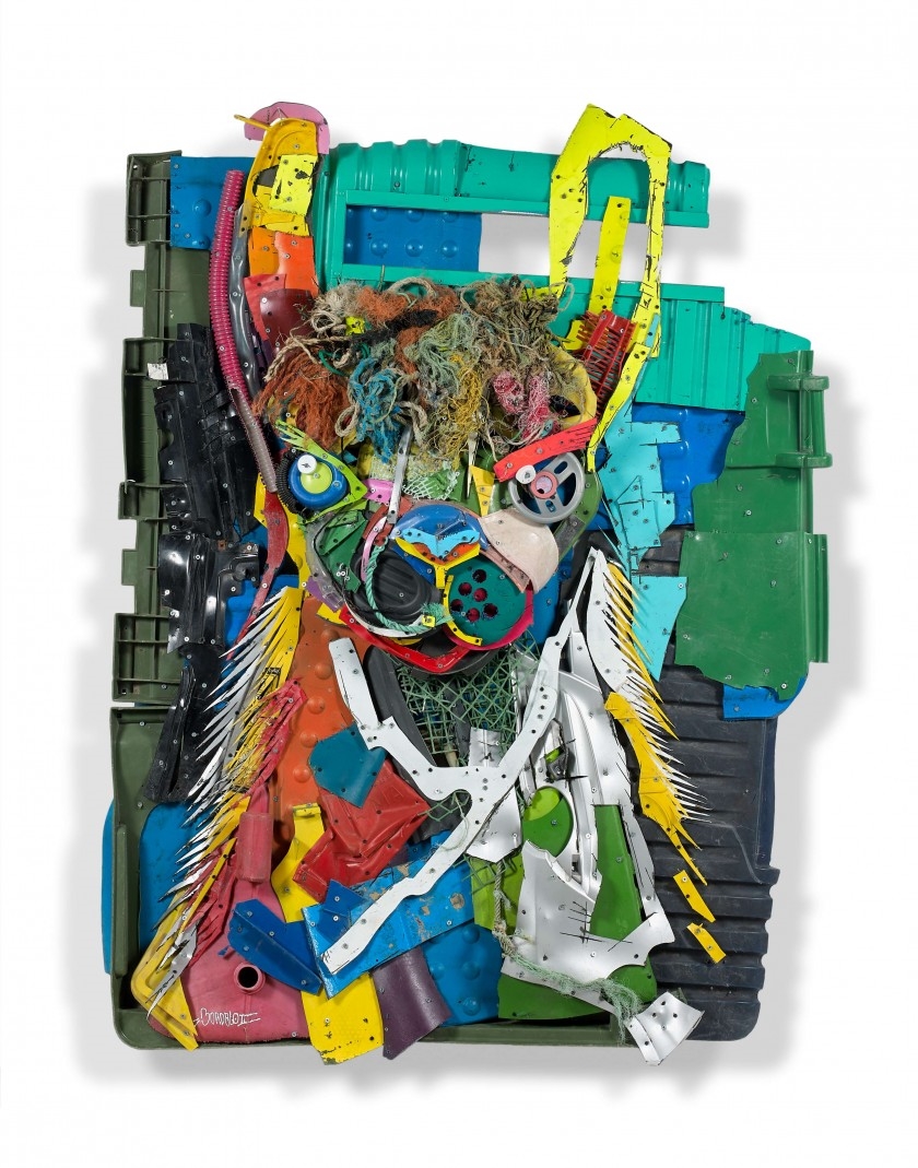 Bordalo II | Plastic lama (2019) | MutualArt