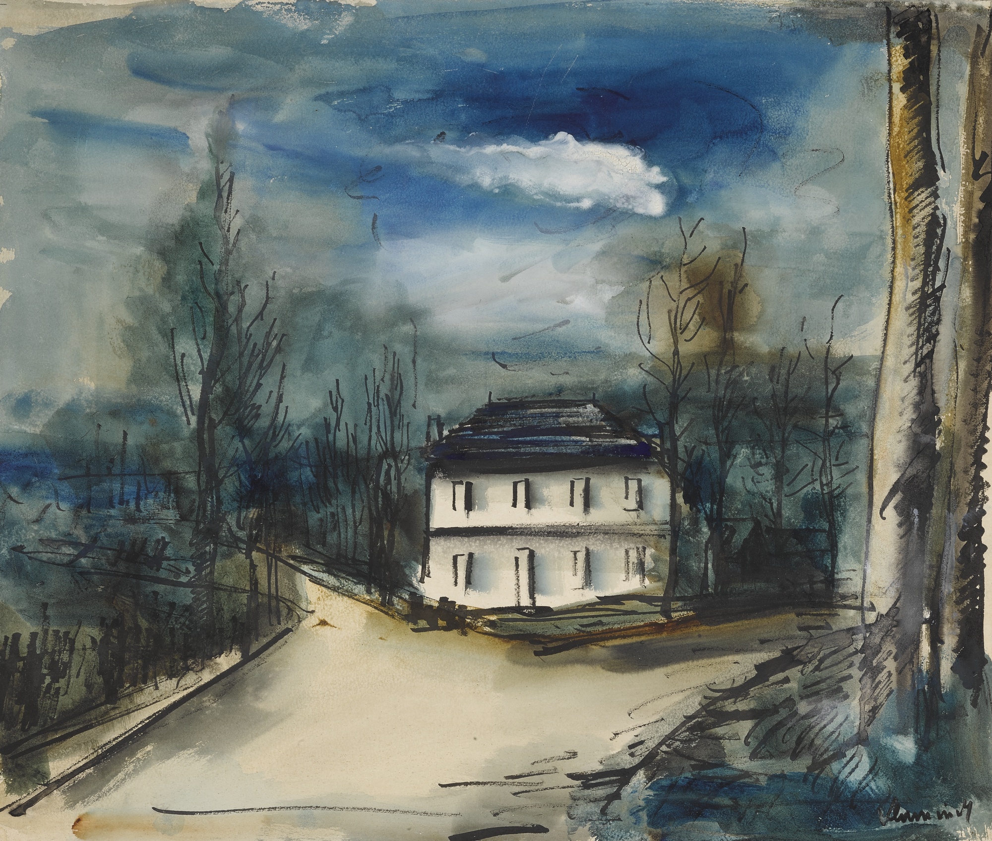 Maison A Chatou Maurice De Vlaminck | Ventana Blog