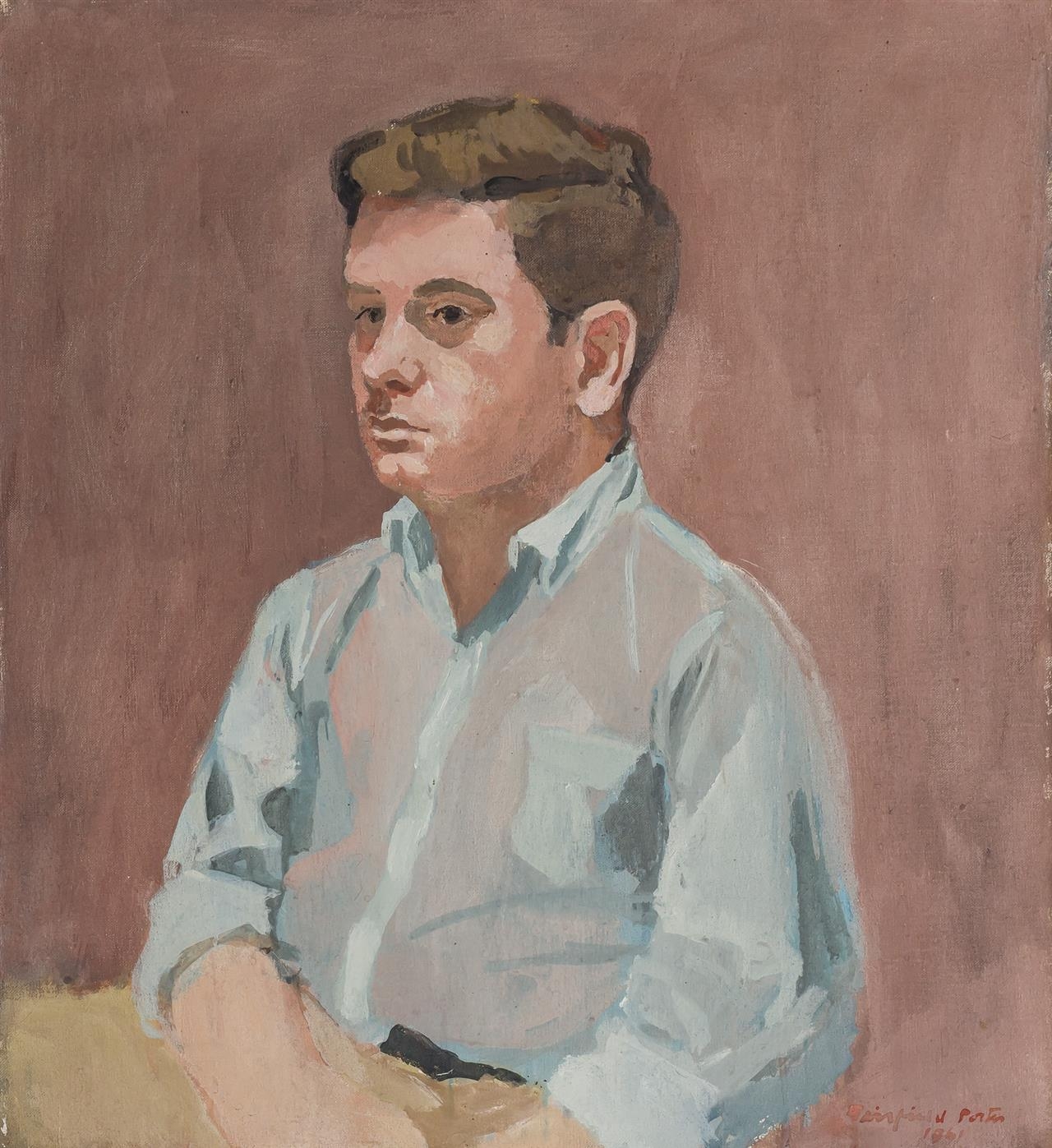 Fairfield Porter | The Long Field (1961) | MutualArt