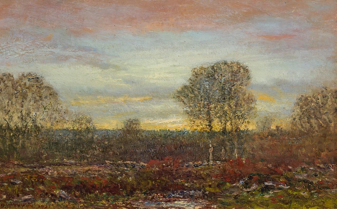 Dwight William Tryon | Morning Southeast Wind (1916) | MutualArt