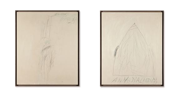 Cy Twombly | Portrait of Ann D'Almeida | MutualArt