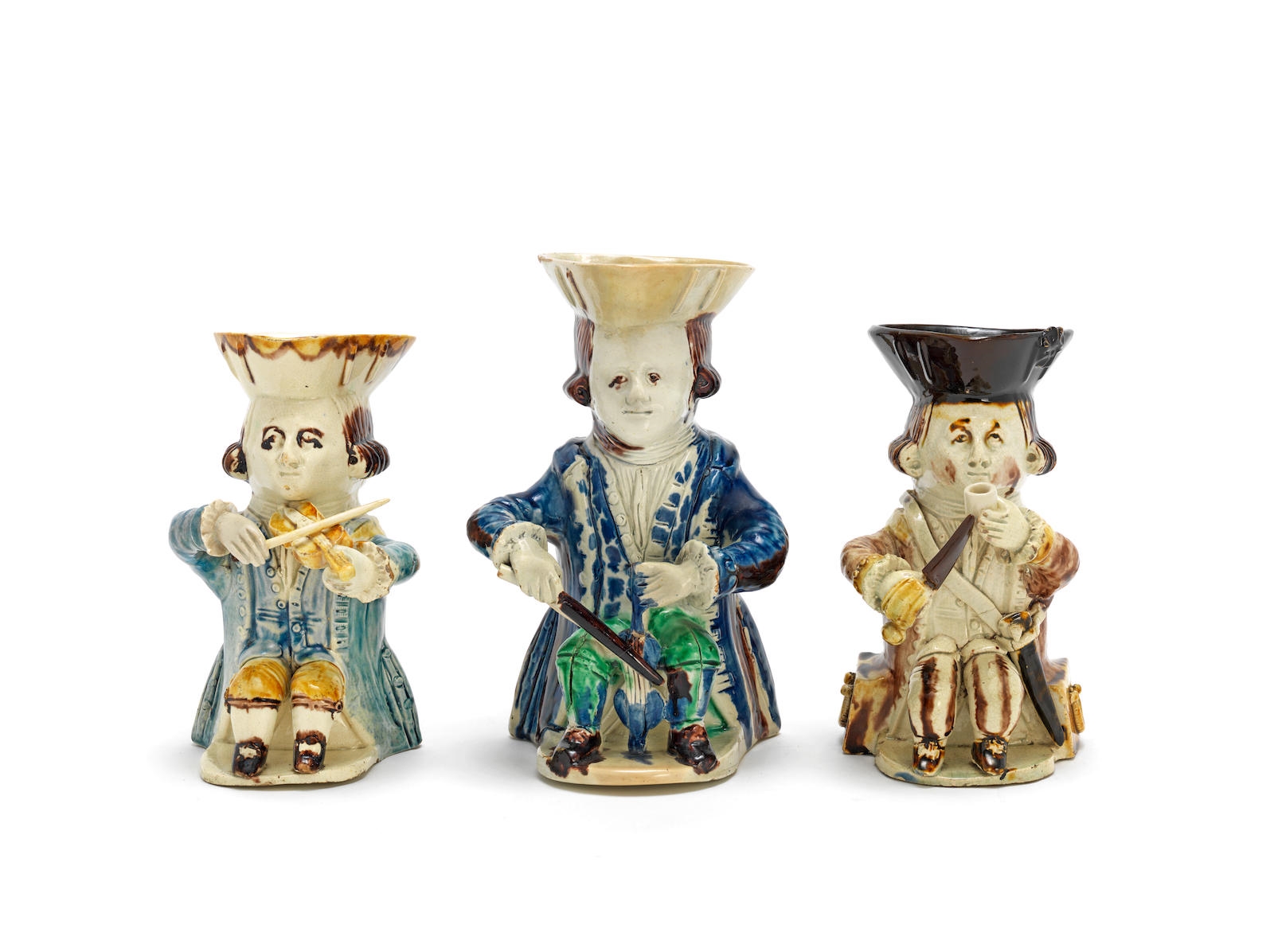 Jacob Marsh | Attributed to Jacob Marsh, seated and playing a small ...