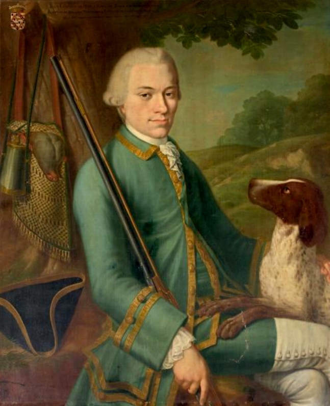 Martin Ferdinand Quadal | Portrait de Jean Leopold de Man d'Orbruge ...