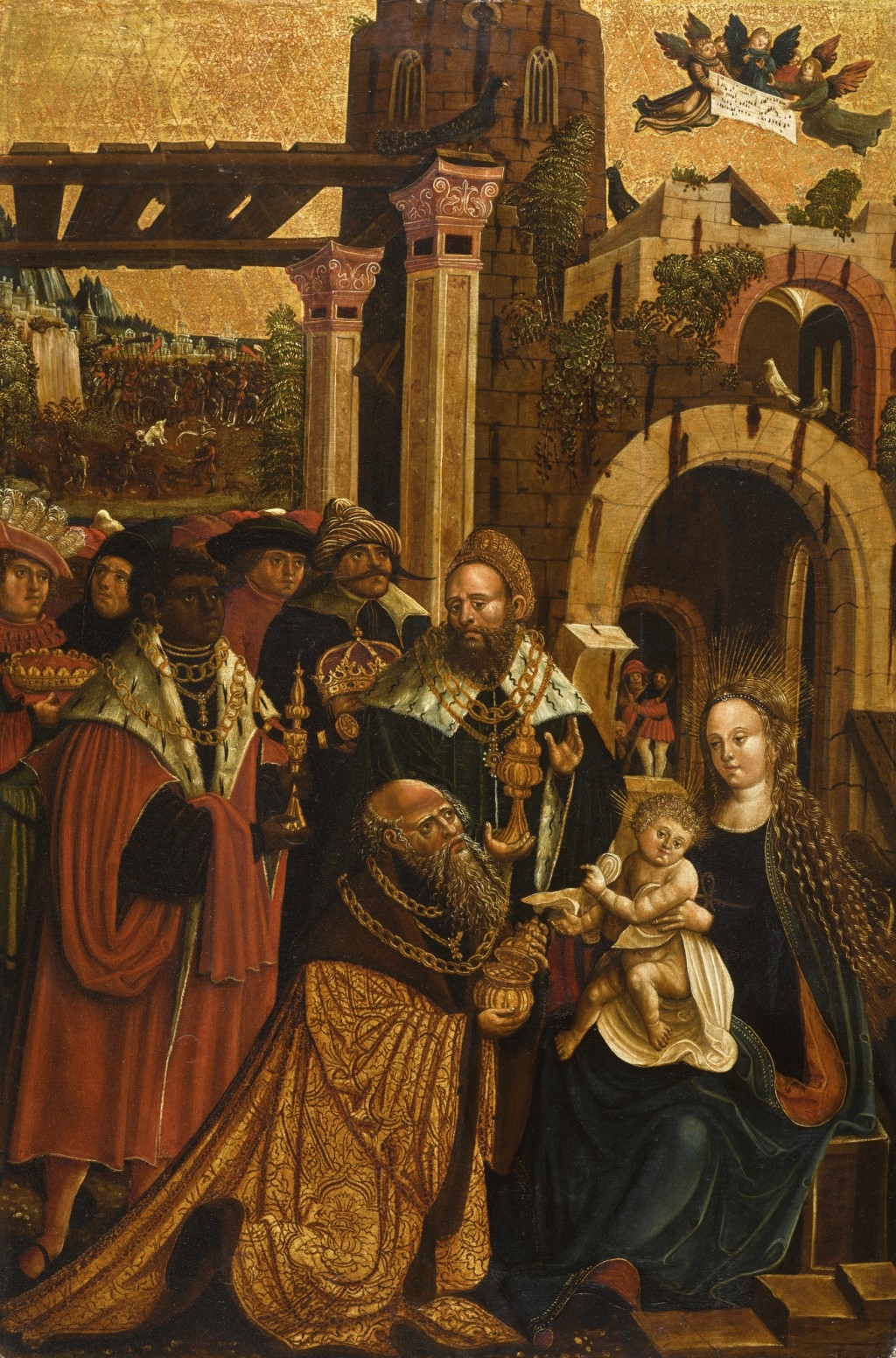 Danube School, 16th century | The Adoration of The Magi (1510 - 1520) | MutualArt