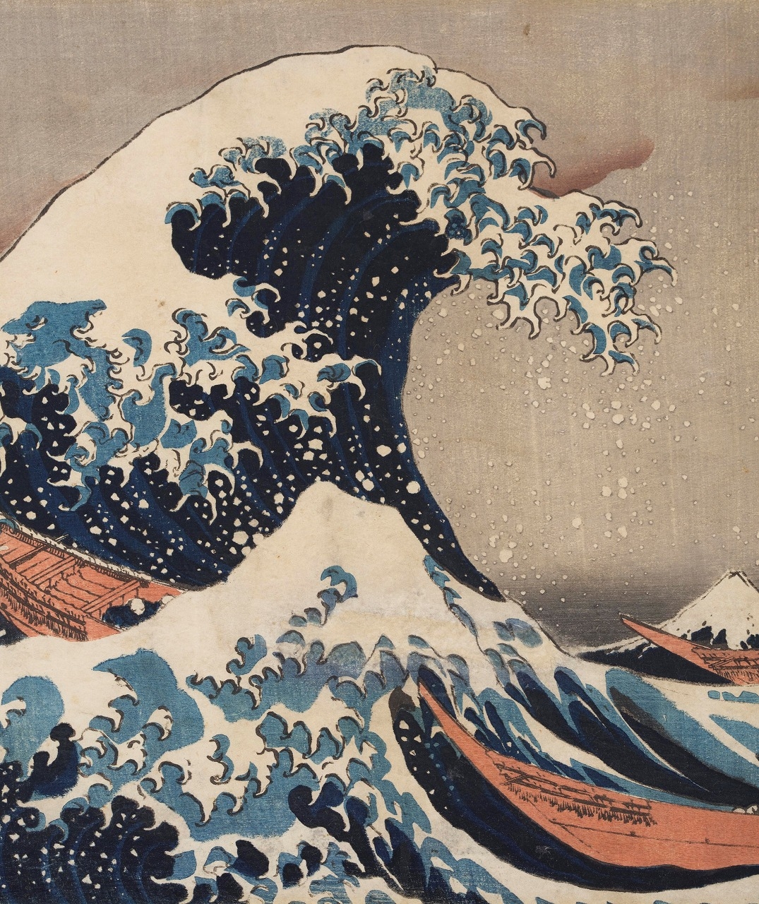 Katsushika Hokusai | FUGAKU - MOUNT FUJI--OFFING WAVE OF KANAGAWA ...