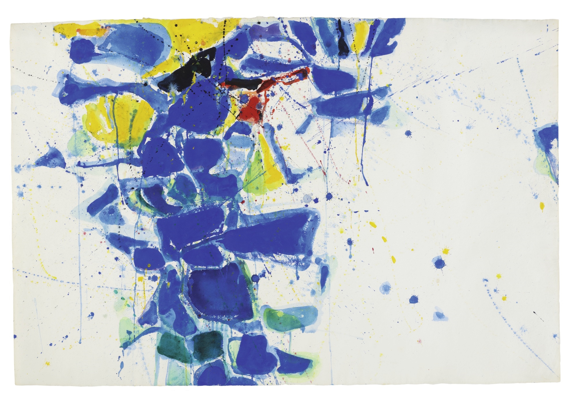 Sam Francis Middle Blue