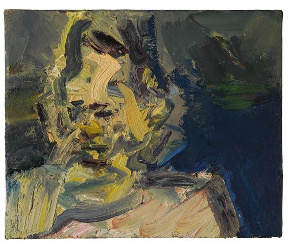 Frank Auerbach | Head of Catherine Lampert (1989) | MutualArt