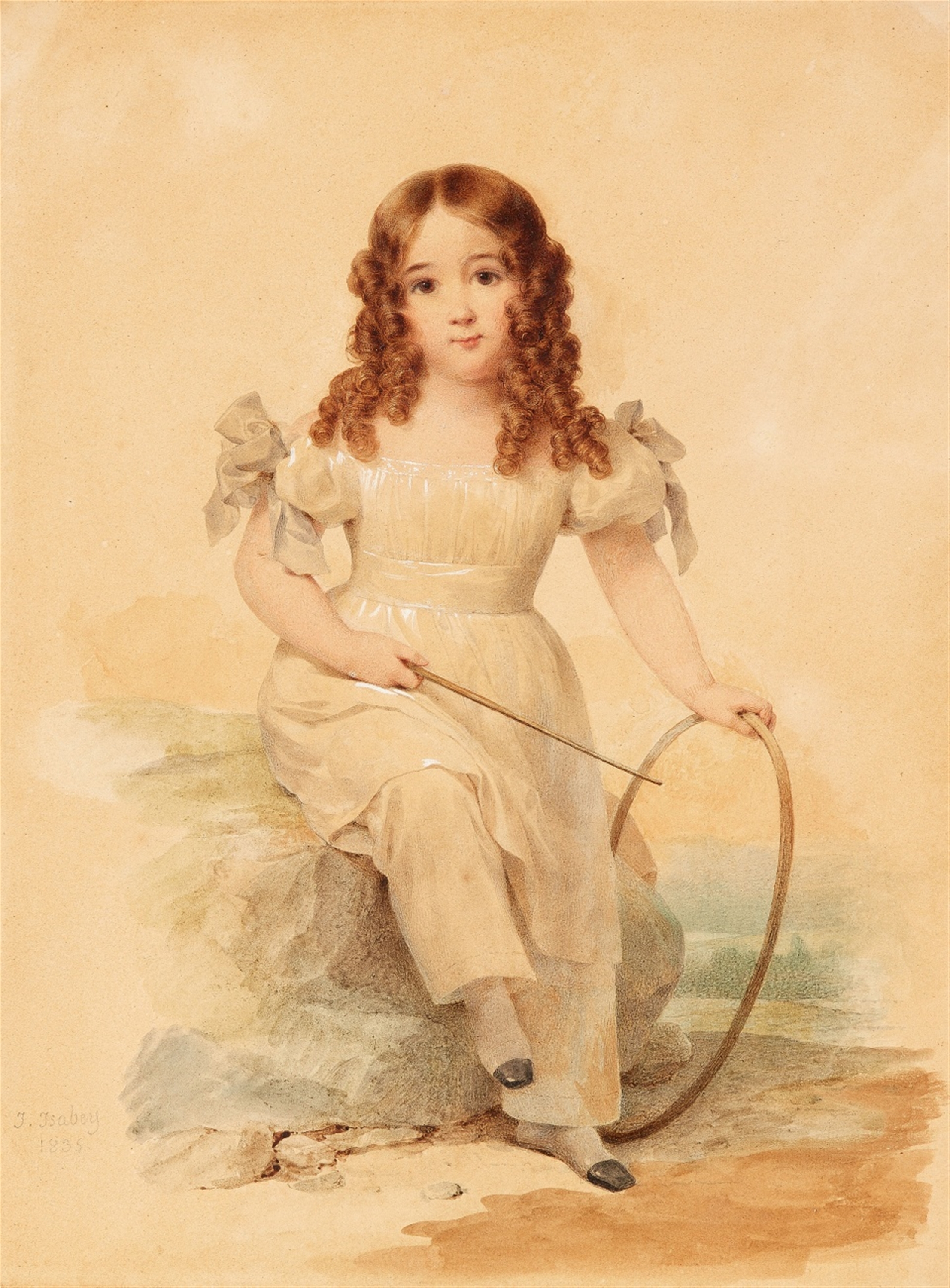 Jean Baptiste Isabey | Portrait of Countess Rosa Festetics (1835 ...