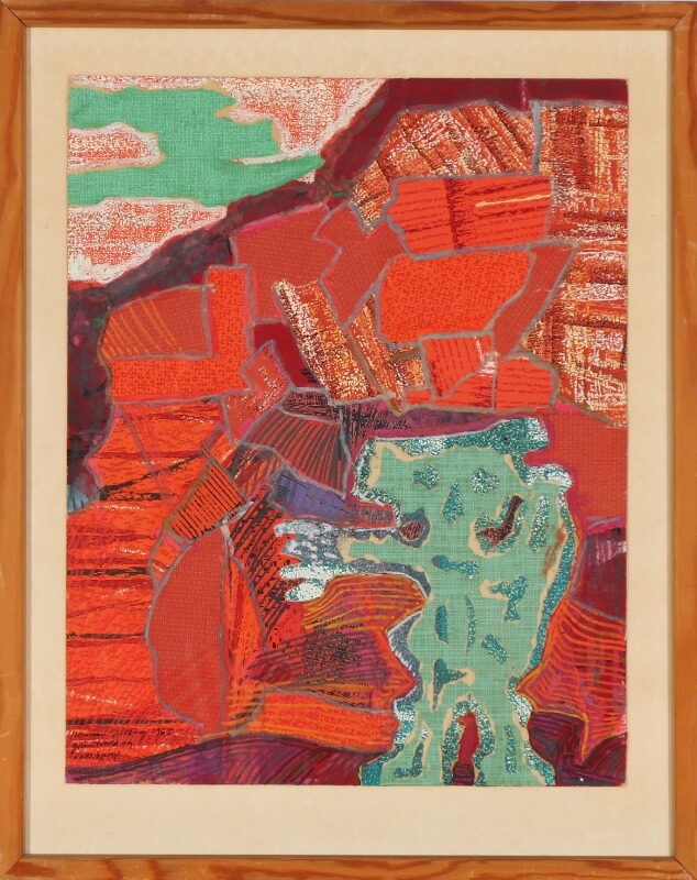 Herman Stilling | “Grøn trold og røde bjerge” | MutualArt