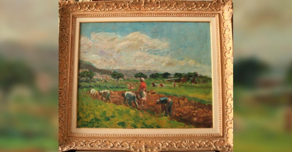 Krikor Bédikian | Neapolitan countryside | MutualArt