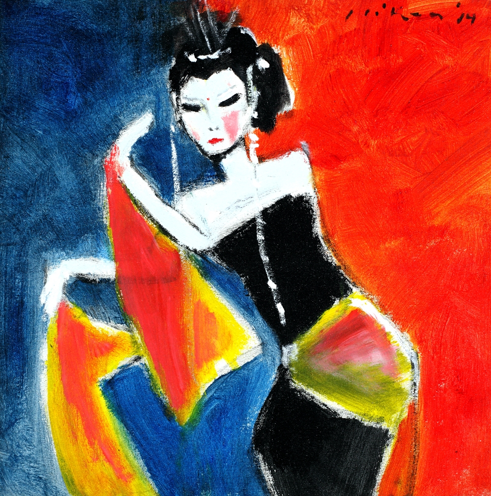 Jeihan Sukmantoro | Tari Bedoyo (2014) | MutualArt