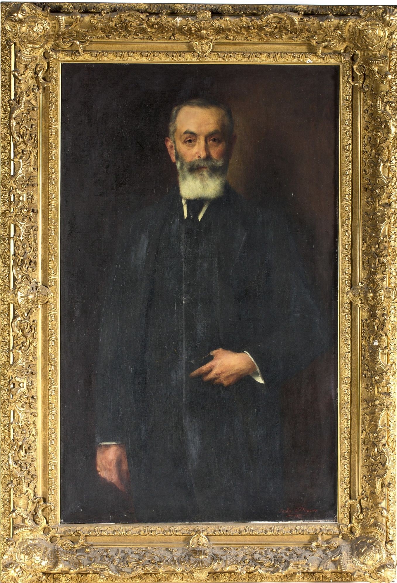 Sarkis Diranian | Portrait d'homme en pied (1914) | MutualArt