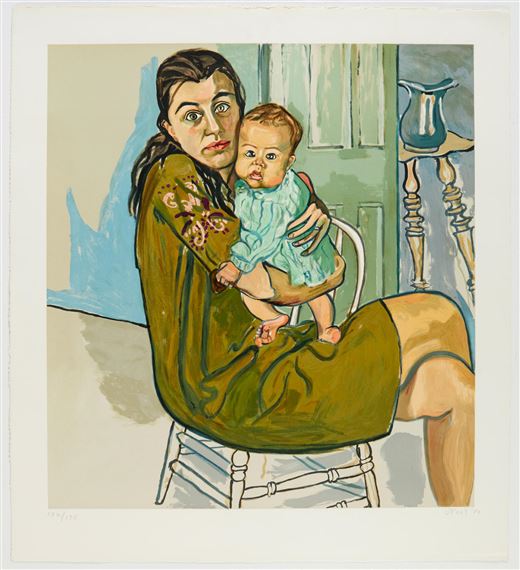 Alice Neel | Mother and Child (Nancy and Olivia) | MutualArt