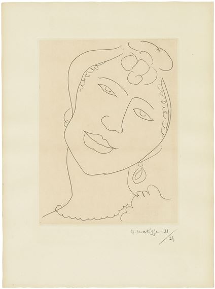 Henri Matisse | Two Plates, from: Martiniquaise (1947) | MutualArt