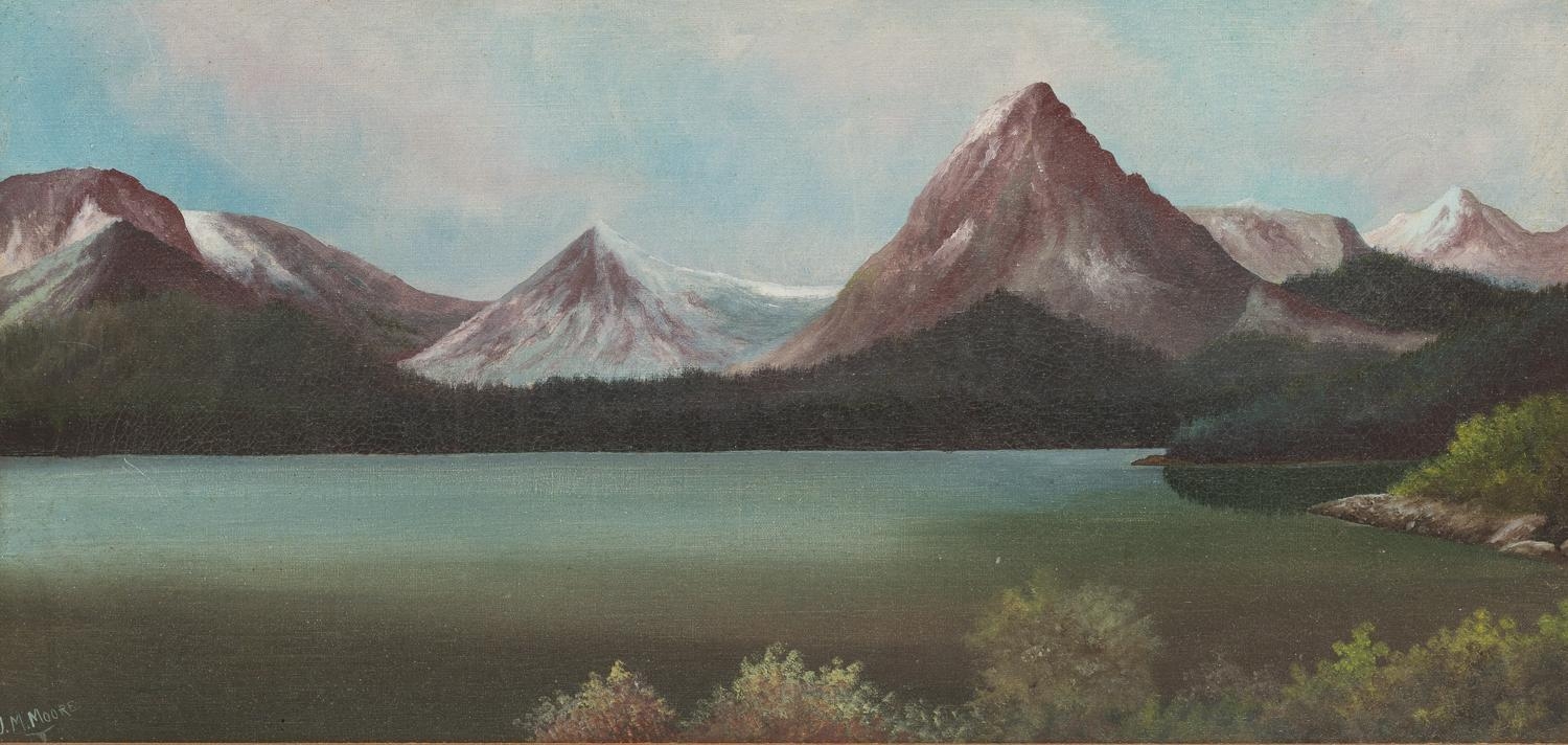 John Marcellus Moore | Mountain Landscape | Compare similar artworks ...