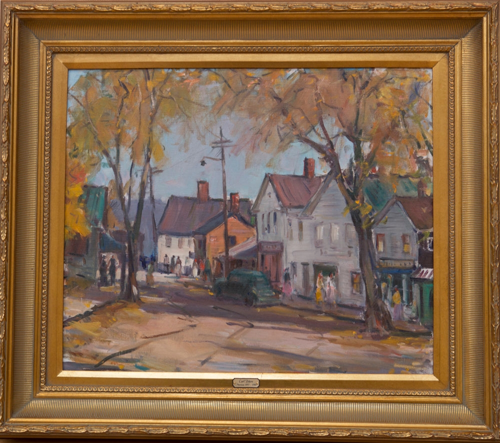 Carl William Peters | Rockport Street Scene | MutualArt