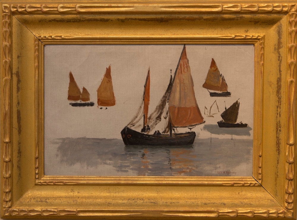George W. Harvey | Studies of Fish Boats | MutualArt