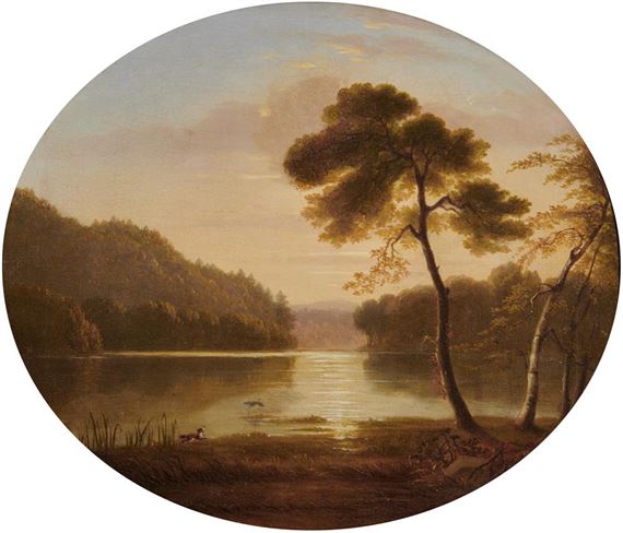 Benjamin Champney | At the Water's Edge (1847) | MutualArt
