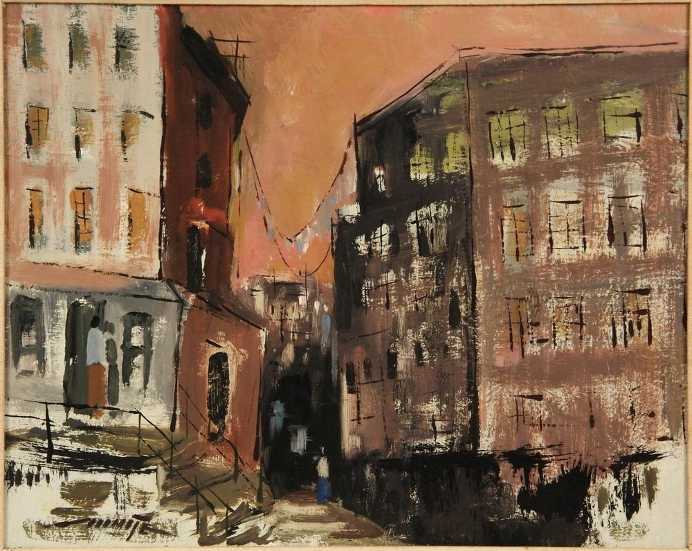 David W. White | City Alley | MutualArt