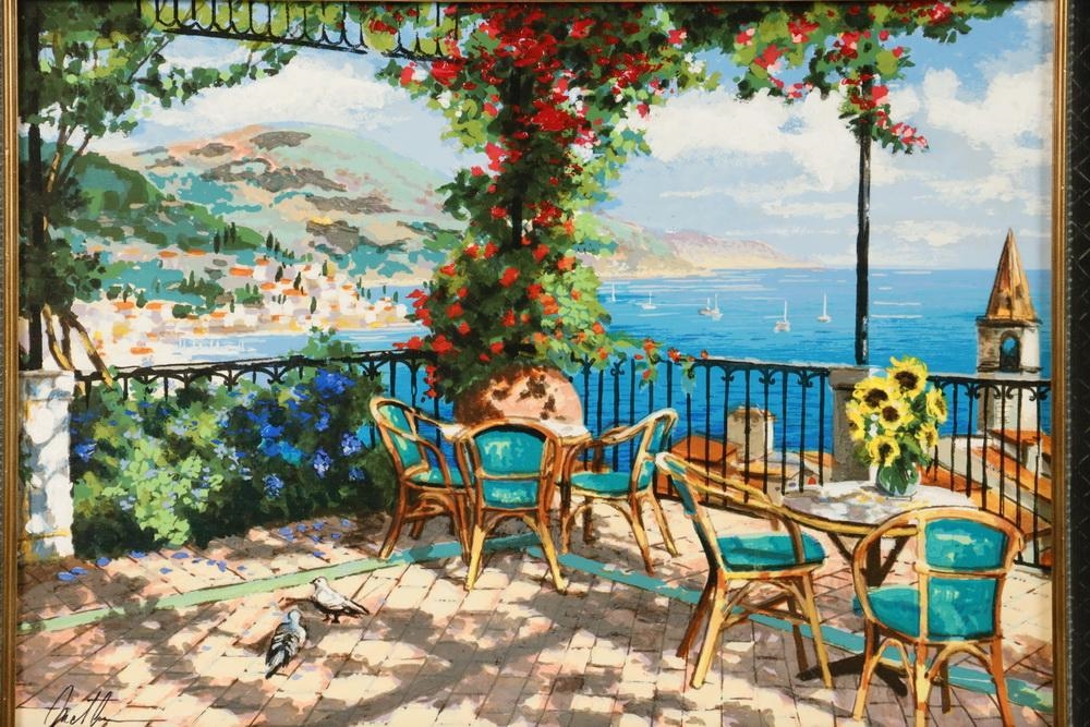 Anatoly Metlan | Mediterranean Vista | MutualArt