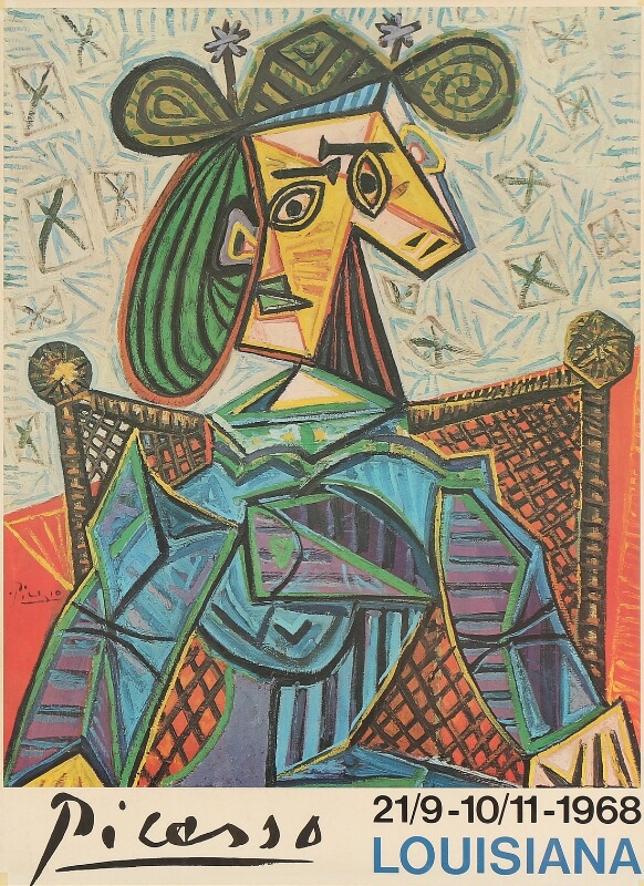 Pablo Picasso | Exhibition poster from Louisiana 1968 | MutualArt