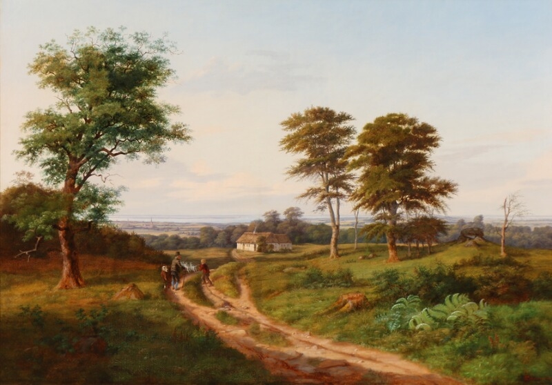 Eiler Rasmussen Eilersen | A view of Faaborg | MutualArt