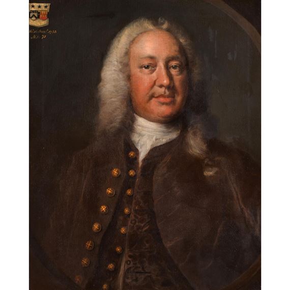 Thomas Frye | Portrait of Charles Townley (1743) | MutualArt