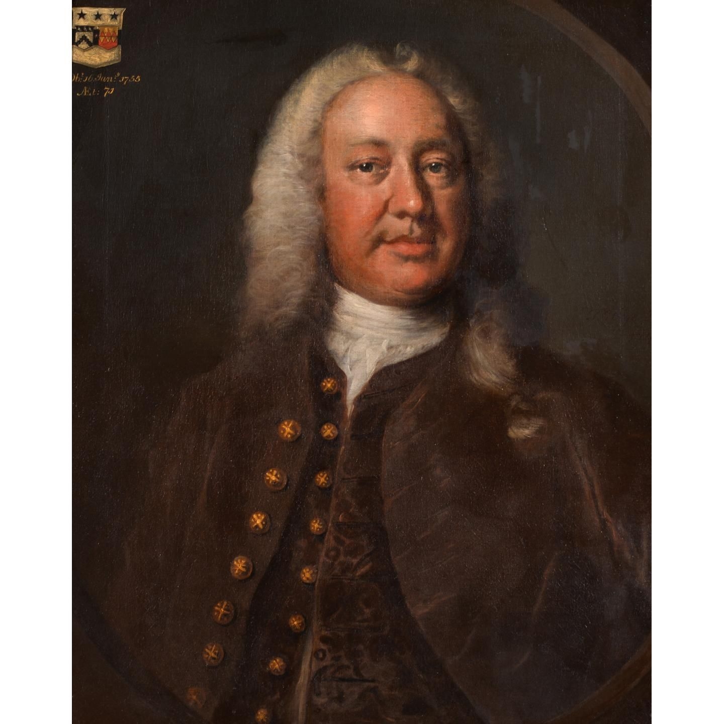 Thomas Frye | Portrait of Charles Townley (1743) | MutualArt