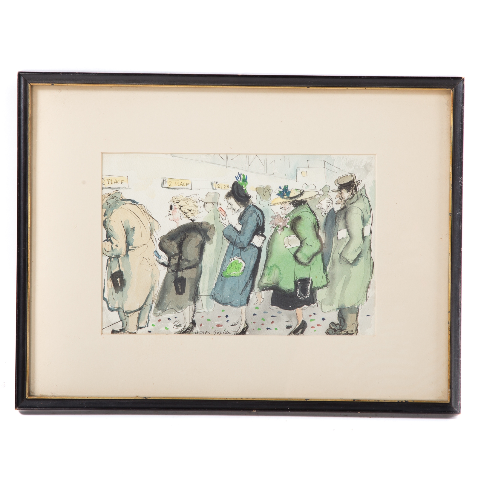 Aaron Sopher | Bowie Race Track | MutualArt