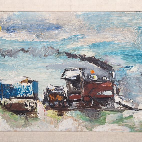 Edward Rosenfeld | Steam Locomotive | MutualArt