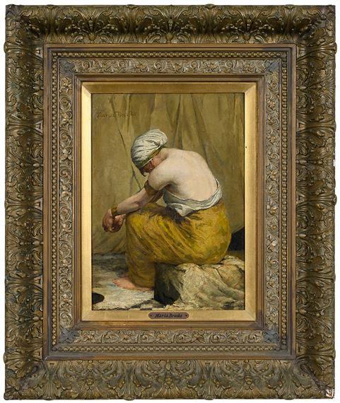 Maria Brooks | Woman in Yellow | MutualArt