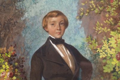 Anton Teofil Kwiatkowski | Portrait of a young man (1846) | MutualArt