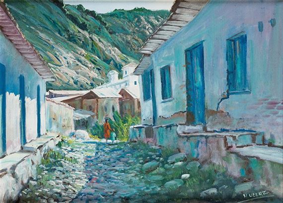 Hector Veloz | Paisaje Andino | MutualArt