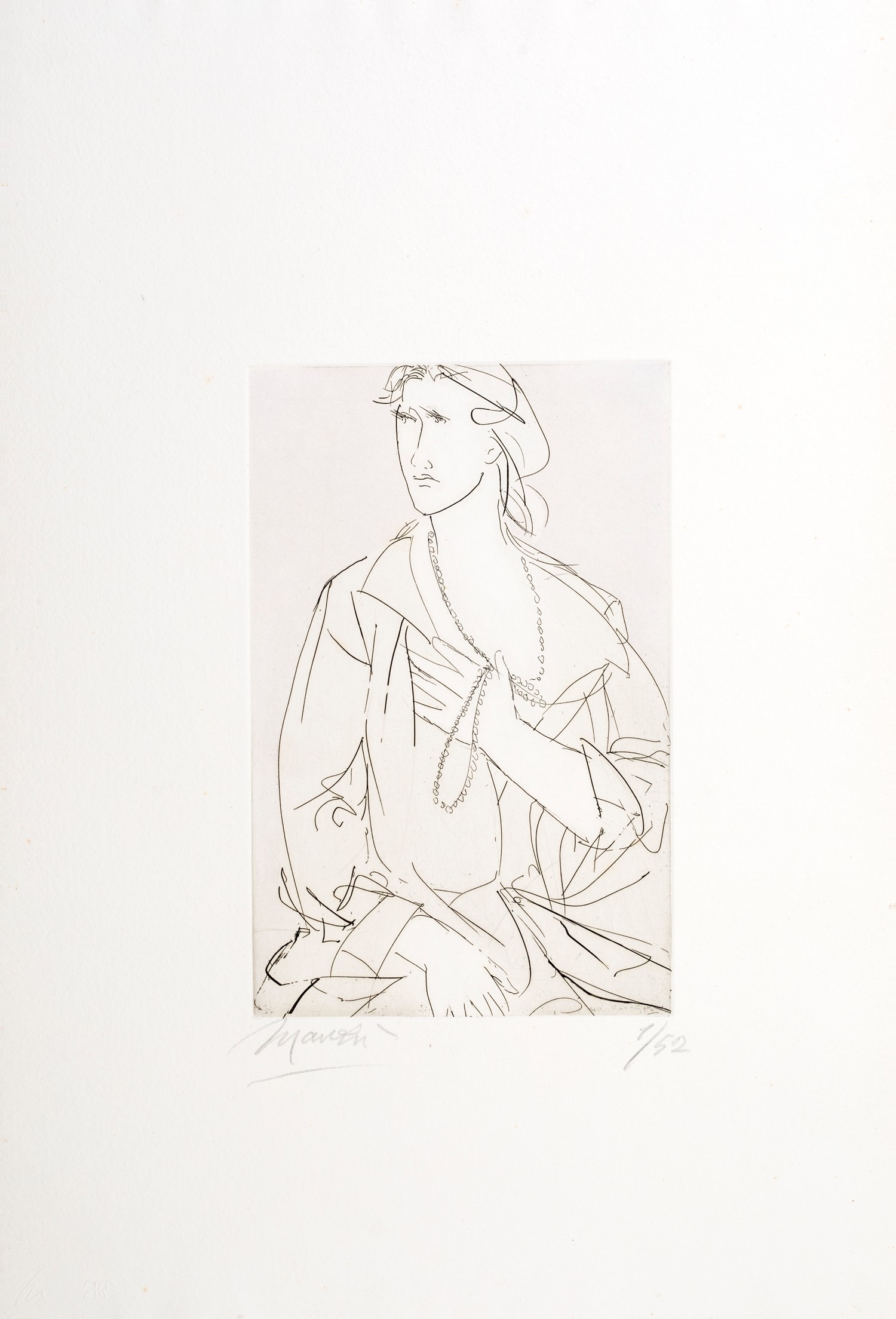 Giacomo Manzù | Ritratto di donna | MutualArt