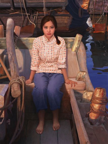 Shen Hanwu | Fishing Port | MutualArt