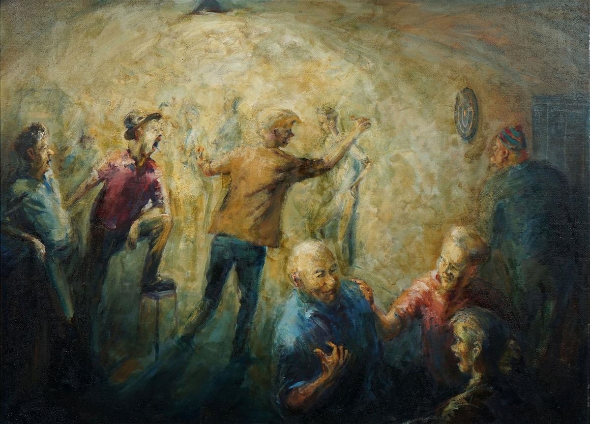 W.R. Lyons | The Hecklers | MutualArt