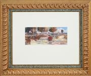 Phillip R. Pomroy | Landscape with Kangaroos (1989) | MutualArt