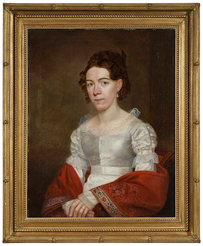 Jacob Eichholtz | Portrait of a Lady (Circa 1829) | MutualArt