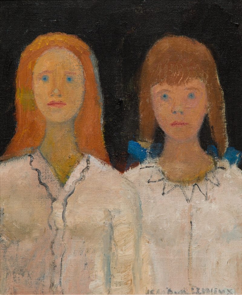 Jean Paul Lemieux | Nora et Olivia Atkins (1982) | MutualArt