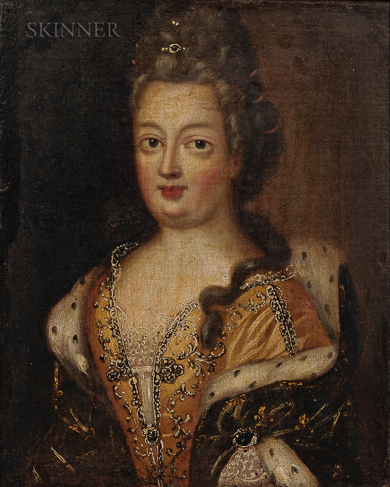 Continental School, 17th Century | Lady with an Ermine-trimmed Cloak ...