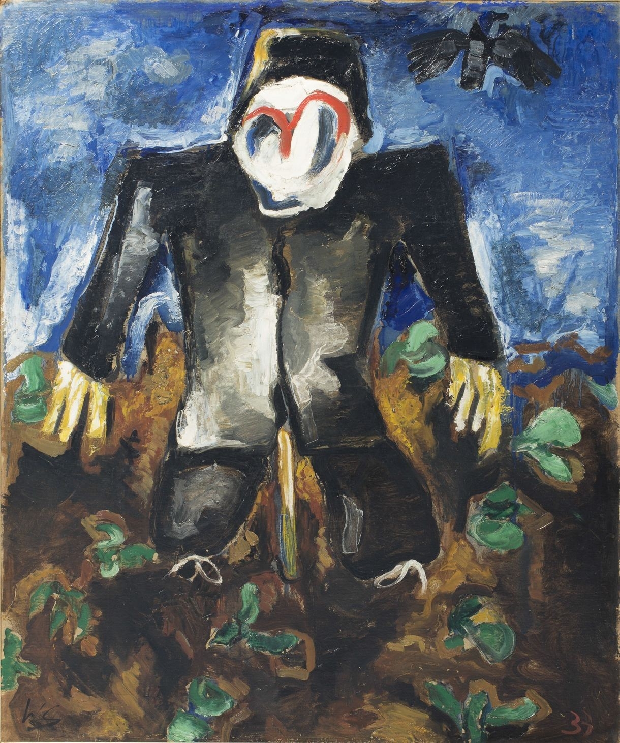 Werner Scholz | L'épouvantail (1933) | MutualArt