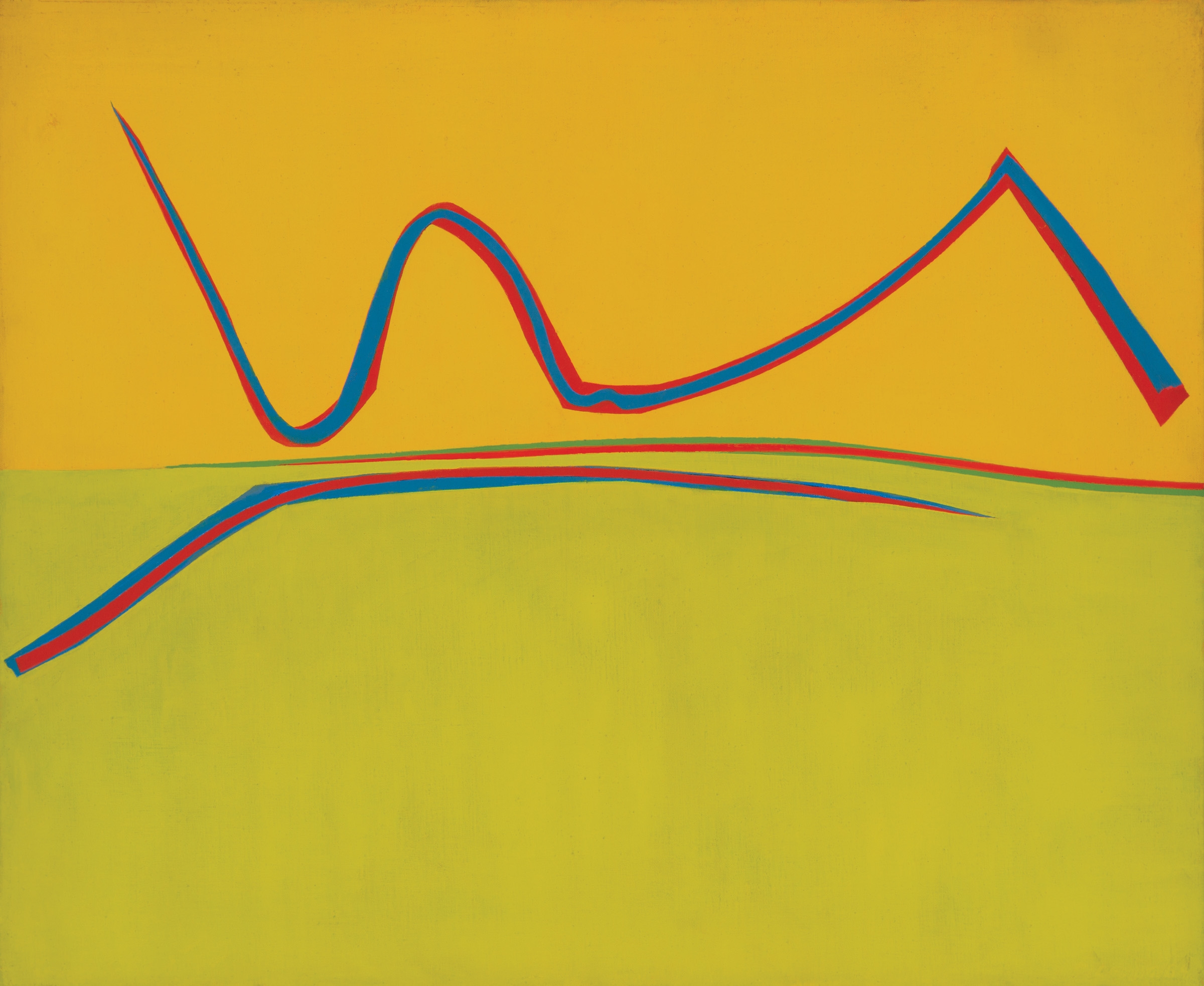 Fernand Leduc | VIBRATIONS SUR JAUNE (1963) | MutualArt