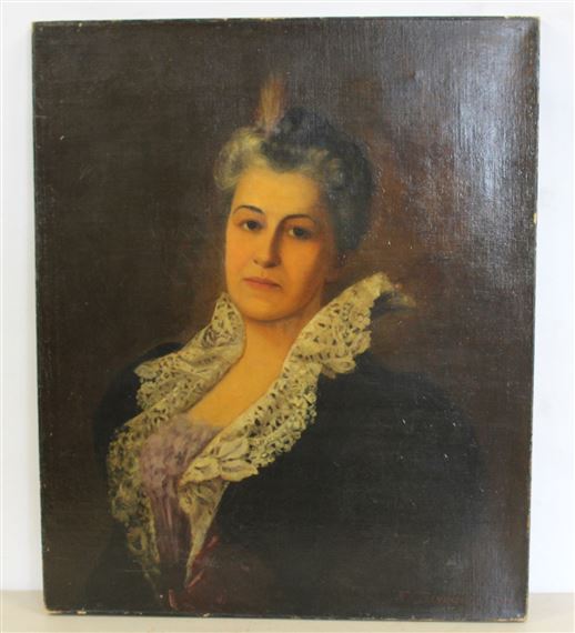 Eleanor Cunningham Bannister | Portrait of Lady (1898) | MutualArt