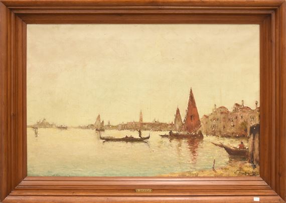 Albert Ferdinand‏ Duprat | Vue de Venise | MutualArt