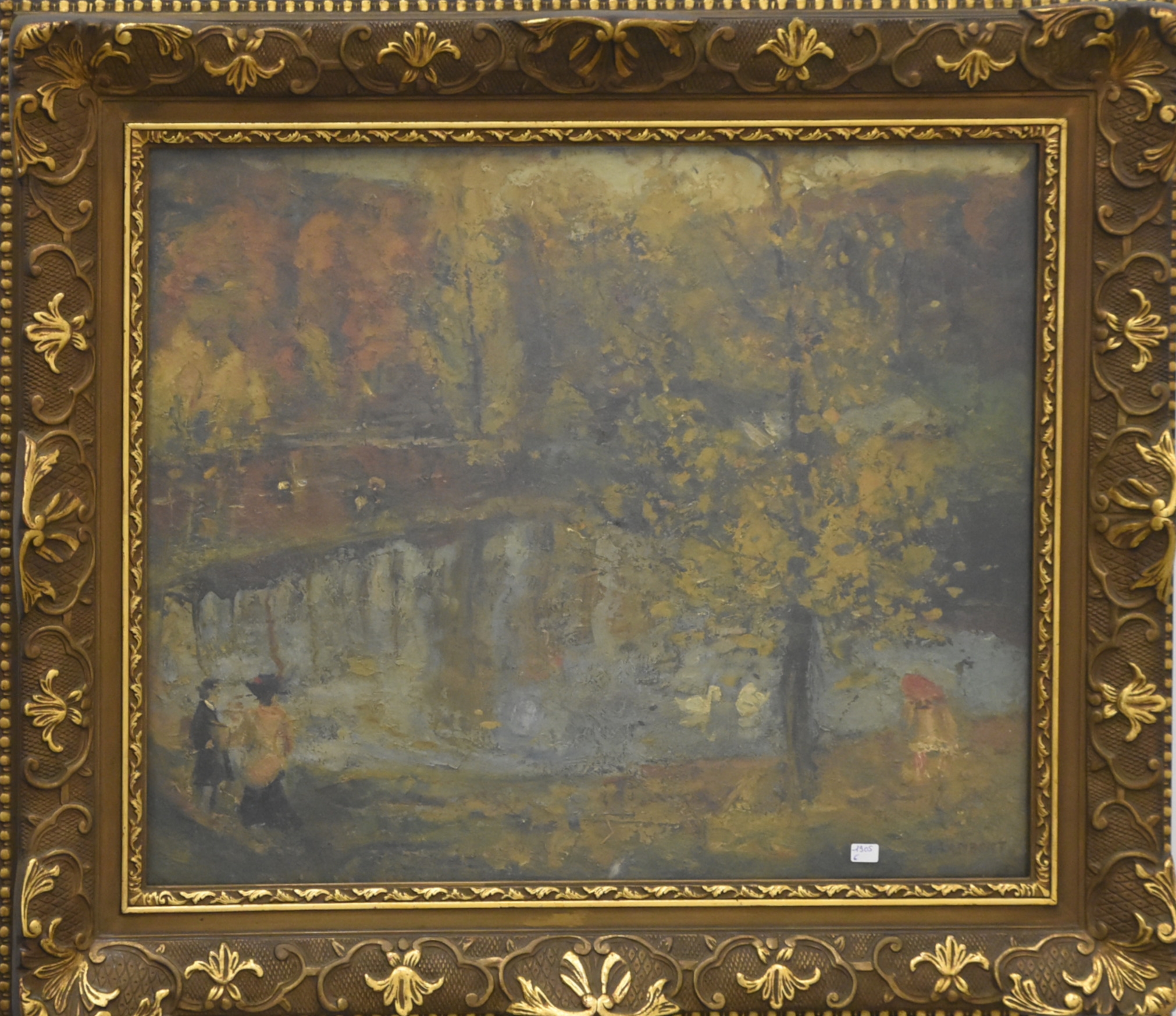 Eugène C. Lambert | Vue de parc animé | MutualArt