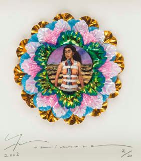 Yasumasa Morimura | Frida in a Flowers / Support power (2002) | MutualArt
