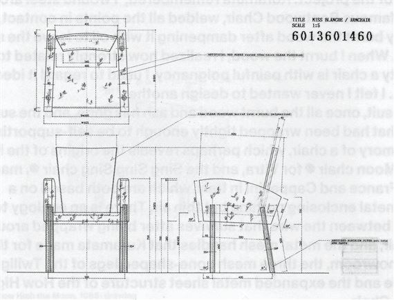 Shiro Kuramata | MISS BLANCHE’ CHAIR, DESIGNED 1988 | MutualArt